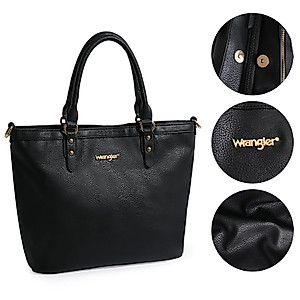 Montana West Tote Bag for Women Zipper Large Tote Purse Adjustable Strap Work Top Satchel Handbag Shoulder Hobo