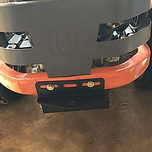 yanyuan Universal Zero Turn Lawn Mower Trailer Hitch Heavy Duty Adapter Bracket Receiver 3"-6" Mount 3/4" Pin Hole