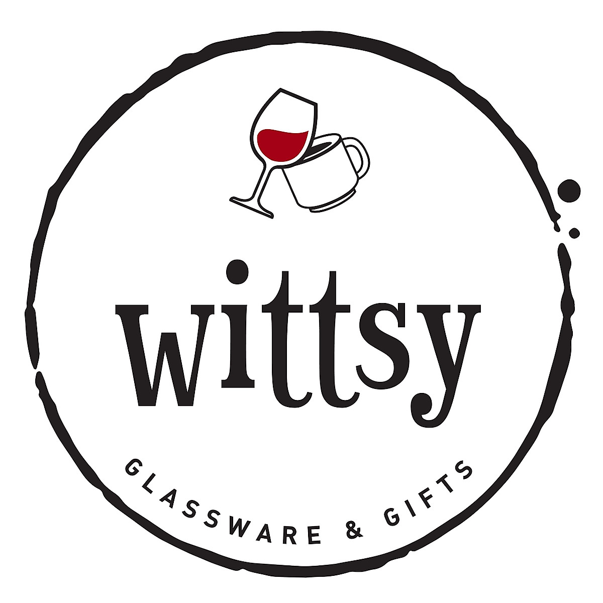 In Dog Wines Funny Wine Glass - Best Wine Lover Gifts for Women - Dog Mom Gift - Unique Gag Wine Gifts for Dog Lovers - Cool Bday, Birthday Present Idea - Fun Wine Glass for Wife, Friend, Sister