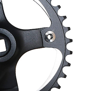 GANOPPER BMX Crankset Bicycle Crank Arm Set 152mm MTB Cranks 32T Mountain Bike Crankset