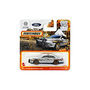 Matchbox Ford Police Interceptor, 70 Years Special Edition 23/100