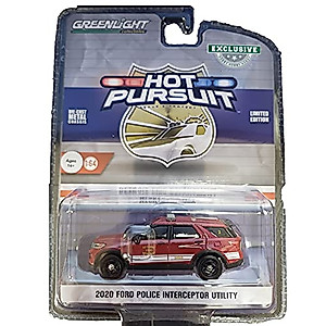Collectibles Greenlight 30257 Hot Pursuit 2020 Police Interceptor Utility Detroit Fire Department (Hobby Exclusive) 1:64 Scale