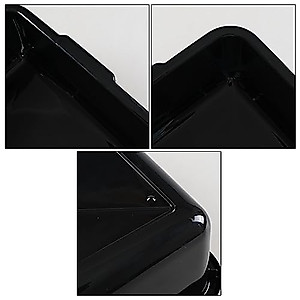 DynkoNA 8 Liter Plastic Bus Tub, Small Bus Box, 4-Pack