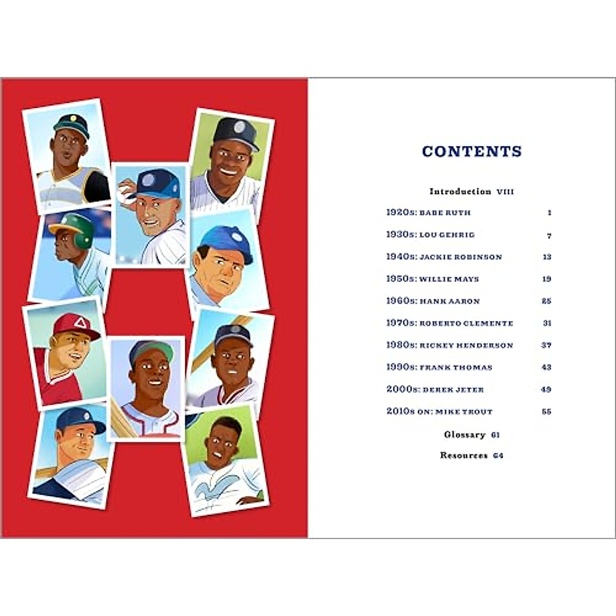 Baseball's Greatest Players: 10 Baseball Biographies for New Readers