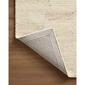 Loloi Amber Lewis x Loloi Rocky Collection ROC-03 Natural / Fog, 9'-3" x 13', Area Rug