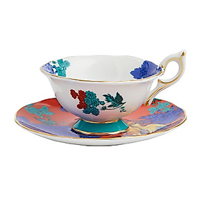 Wedgwood Wonderlust Golden Parrot Teacup & Saucer