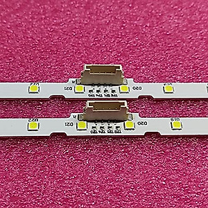 KemtAt Replacement Part for TV LED Strip 40leds for Samsung AOT_55_NU7300_NU7100_2X40_3030C BN96-45913A STS550AU9 UN55NU7200 UN55NU6950 UE55NU7120 UN55NU7300 - (Type: 10 Pieces)