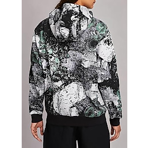 Nike ACG Therma-FIT Tuff Fleece Pullover Hoodie ADULT UNISEX (Standard, Large, Ashen Slate/Black/Summit White)