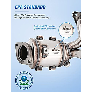 Nilight Catalytic Converter for Hyundai Accent 2012-2017/Hyundai Veloster 2012-2017/Kia Rio 2012-2014/Kia Soul 2012 2013 2014 2015 2016 (EPA Standard)