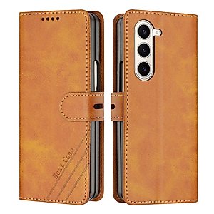 Phone Flip Case Compatible with Samsung Galaxy Z Fold 5 2023 Wallet Case, PU Leather Phone Case Magnetic Flip Folio Leather Case Card Holders [Shockproof TPU Inner Shell] Protective Case phone protect