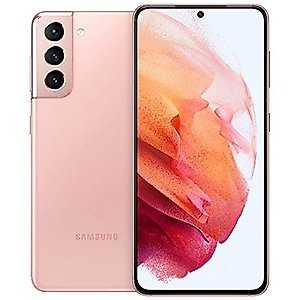 Samsung Galaxy S21 5G (128GB, 8GB) 6.2" AMOLED 120Hz, Snapdragon 888, Global 5G Volte (GSM + CDMA) Factory Unlocked (AT&T, Verizon, T-Mobile, Metro) G991U1 Phantom Pink (Renewed)