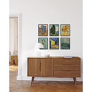 HAUS AND HUES Van Gogh Poster Van Gogh Prints Fine Art Paintings Vincent Van Gogh Paintings Art Posters and Prints of Famous Painting Famous Art Prints Fine Art Prints (Van Gogh, 8"x10")