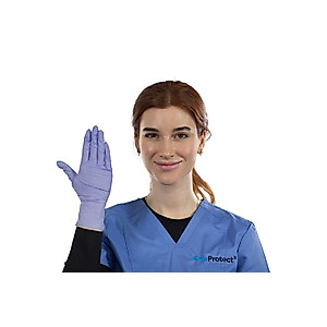GripProtect Precise Nitrile Exam Gloves | 4 Mil | Chemo-Rated | (Small, 100)