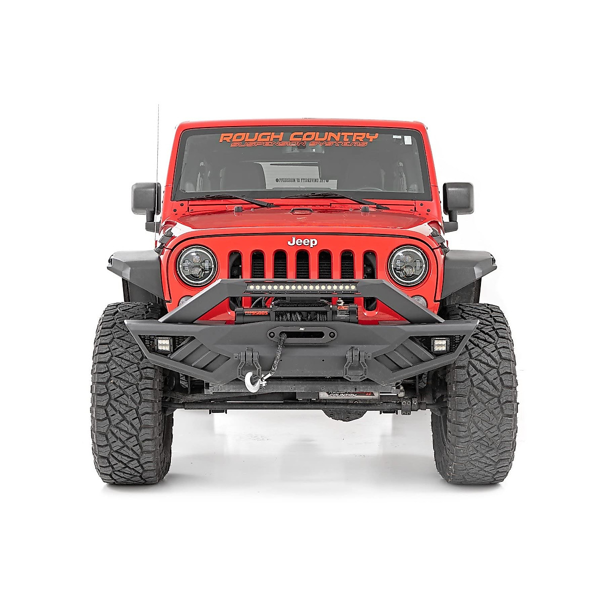 Rough Country High Clearance Fender Flares for 07-18 Jeep Wrangler JK - 99037