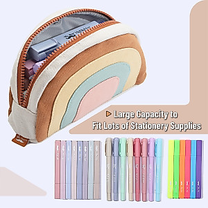 Mr. Pen- Boho Pencil Case, Large Capacity Pencil Pouch, Pencil Bag, Pen Case, Pen Pouch, Pen Bag, Pencil Pouches, Pencil Bags, Rainbow Pencil Case, School Pencil Case, College Pencil Case
