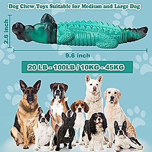 ADSDIA Large Dog Chew Toys/Tough Durable Dogs Chew Toys/Indestructible Dog Toys/Dog Toys for Aggressive Chewers/Interactive Dog Toys Gift for Medium Dog Large Dogs Breed,Heavy Duty Dog