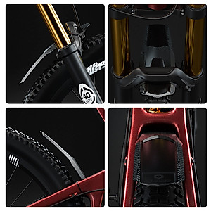 ZUKKA Bike Fenders 1 Pair Front and Rear Mud Guard Set for MTB Mountain Bicycles