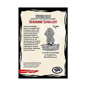 Gale Force Nine Xardorok Sunblight (1 fig), Grey