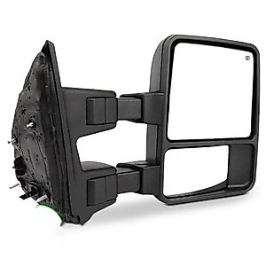 SCITOO For Ford Towing Mirrors RH Side View Mirrors fit 2008-2016 For Ford For F-250 For F-350 For F-450 For F-550 Super Duty with Manual Control Manual Telescoping Manual Folding and Turn Signal