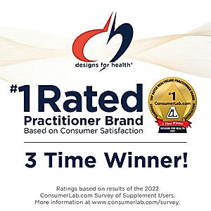 Designs for Health Calcium D-Glucarate - 1200mg CDG for Liver Support - Detoxification + Healthy Hormone Metabolism Support Supplement for Men + Women - Non-GMO, Soy-Free (60 Capsules)