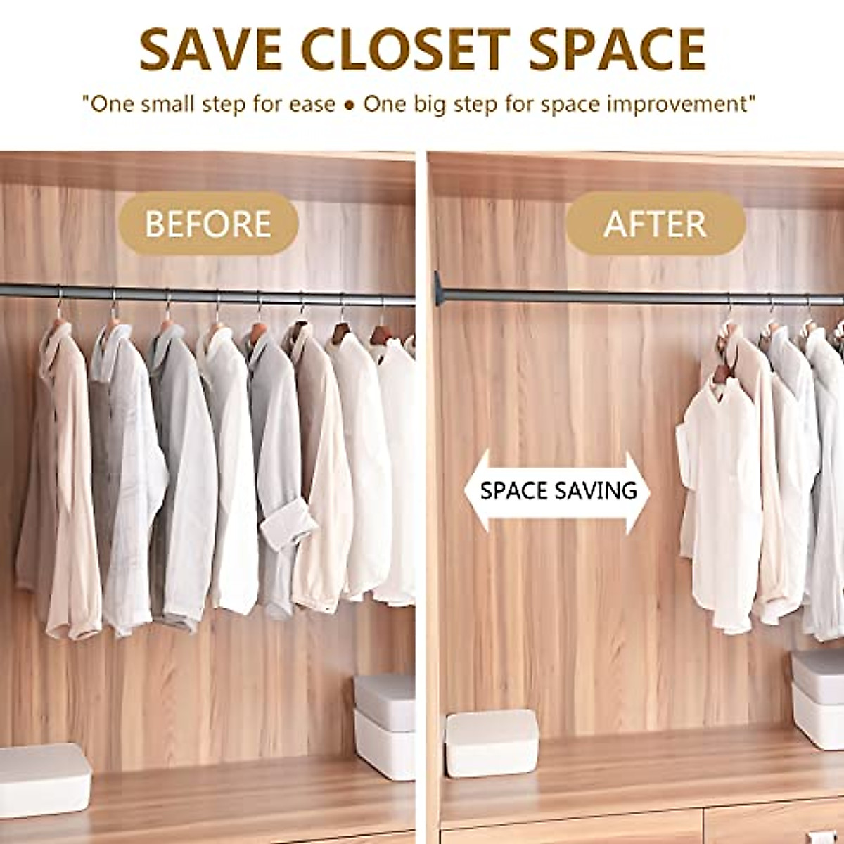 TCIOD 60pcs Hanger Connector Hooks, Space-Saving Cascading Clothes Hook Hanger Plastic Hooks Hanger Hook for Thanksgiving Christmas Decoration