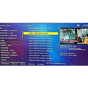 New 2023 DOORDARSHAN TVPlus Pro Linux - 2TB (2000GB) DVR Storage Drive - IPTV Box Stalker Player & M3U Player with 5G WiFi Gigabit LAN Box - Faster Than MAG 524w3 and Formuler Boxes.