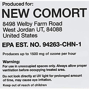 New Comfort Cherry Finish Commercial Quality New Comfort Ozone Generator and Ioniser for Odor Removal and Air Purification