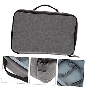 Hemobllo projector storage bag photo printer bag wireless mobile printer case photo printer storage handbags photo printer carrying case bag for printer 4k Oxford cloth Storage Box portable