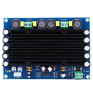 2-Channel Amplifier Module, XHM546 TPA3116D2 High Power Potentiometer Board, Amplifier Module, Speakers for Bookshelf Speakers CRT TVs Home Theater