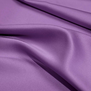 uxcell Satin Body Pillow Case, Purple Silky Body Pillowcases for Hair and Skin, 21x54 Long Pillow Covers with Zipper Closure