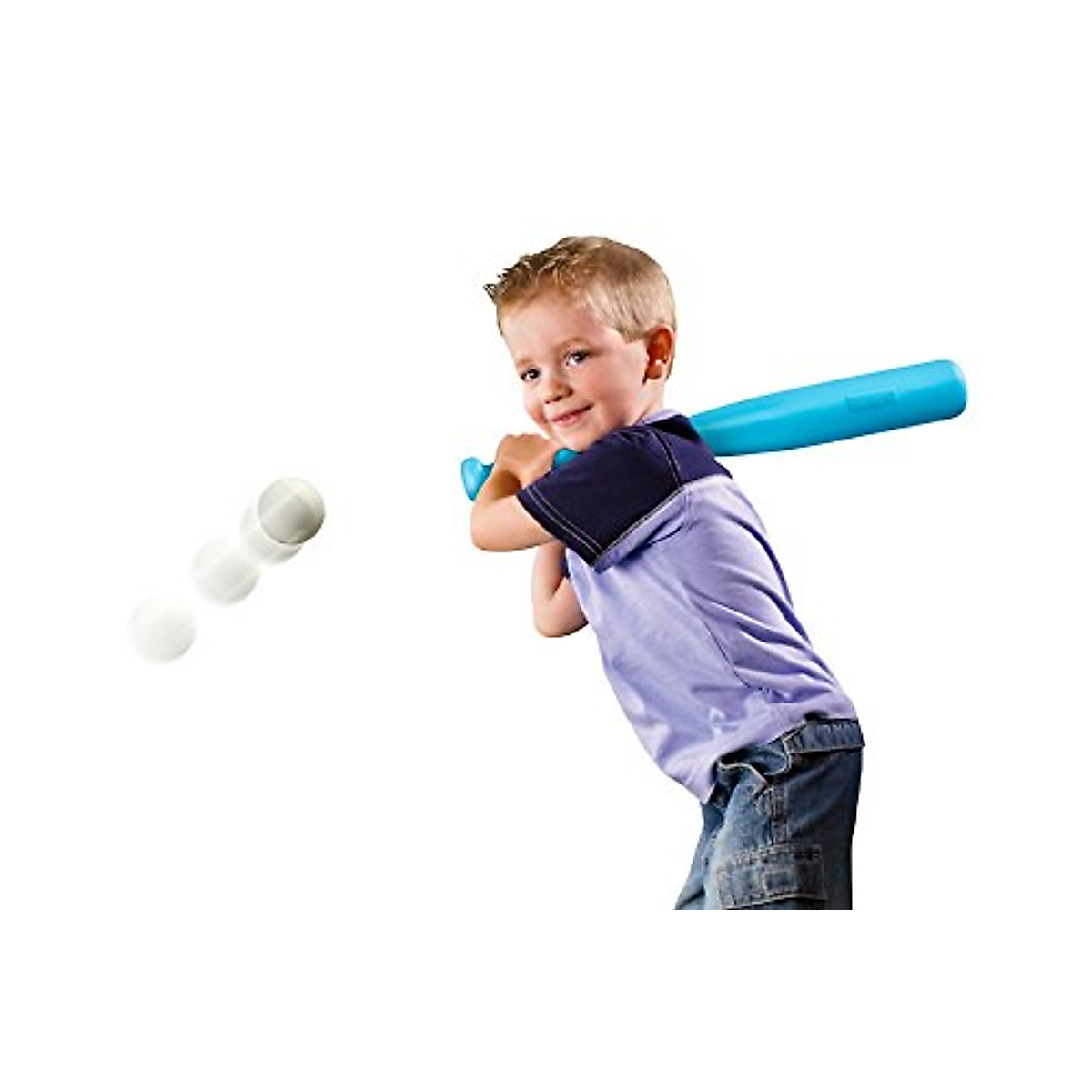 Fisher-Price Grow-to-Pro Triple Hit Baseball