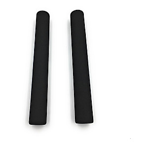 Xcivi Replacement Foam Handle Cover for Baby Stroller Pushchair - Great Stroller Accessory (Black, Fit Dia 0.6~0.8 inches)