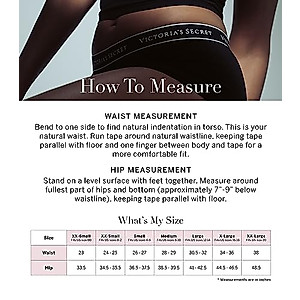 Victoria's Secret Icon T-Back Cheeky Panty, VS Monogram Lace, Hiphugger Underwear for Women, Very Sexy Collection, Black (M)