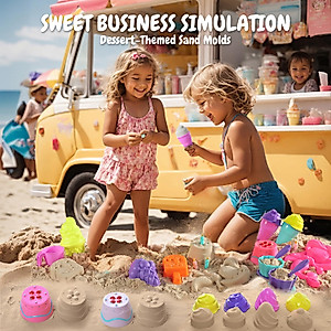 TOY Life Beach Toys, Sand Toys, Sandbox Toys, Beach Toys for Toddlers 1-3, Beach Toys for Kids Ages 4-8, Sand Bucket, Baby Beach Toys, Sand Castle Building Kit, Beach Bucket, Summer Toys