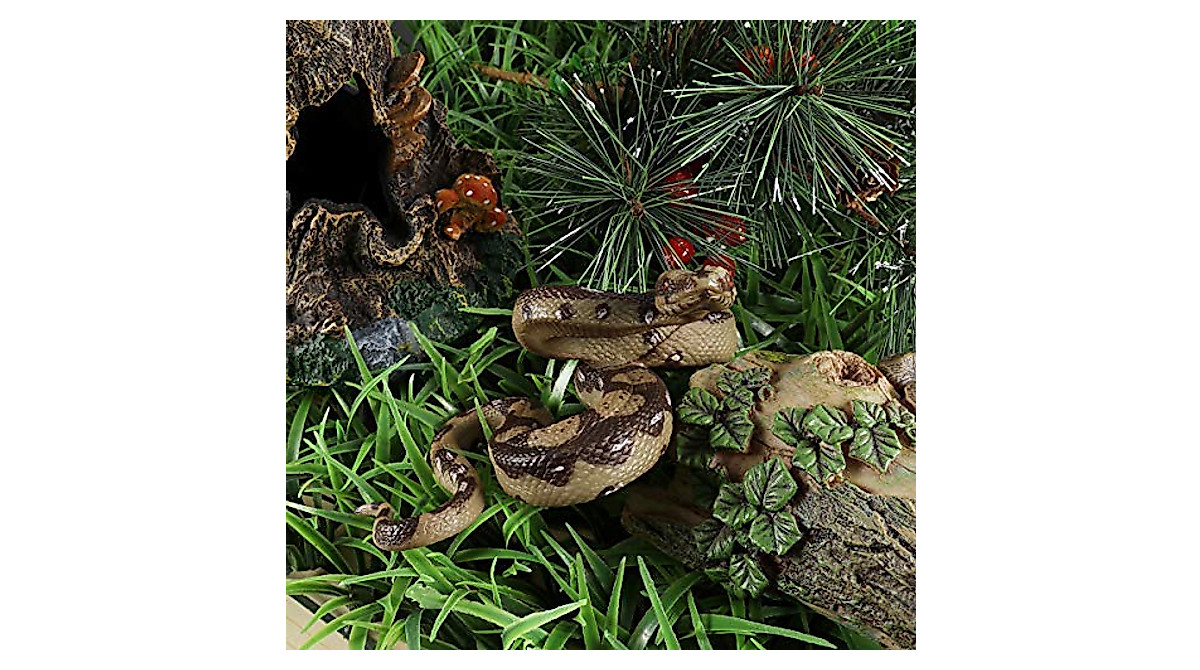 STOBOK Realistic Snake Toy | Halloween Prank Prop & Decor
