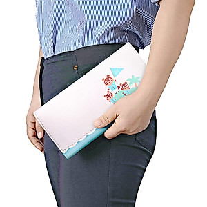 FUNLAB Case Compatible with Switch Lite,Ultra Slim Leather Clutch Case,Cute Carrying Case with Game Card Holder