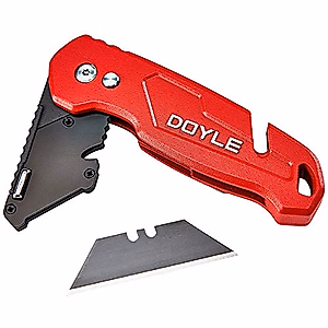DOYLE Professional Flip Button Lock Utility Razor Knife