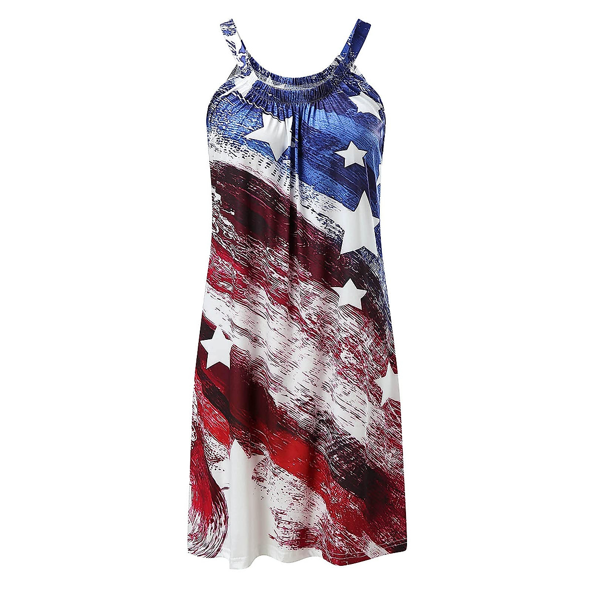 Oiumov Maxi Dresses for Women Summer Boho Summer Dresses for Women V-Neck Floral Print Sleeveless Casual Cocktail Party