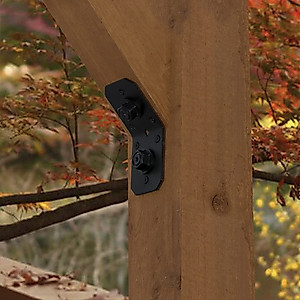 OZCO Ironwood 4" Flush Inside 45° Angle Bracket (4-PK)