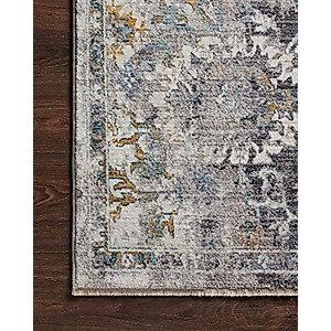 Loloi II Samra SAM-02 Grey Transitional Area Rug 7'-10" x 10'