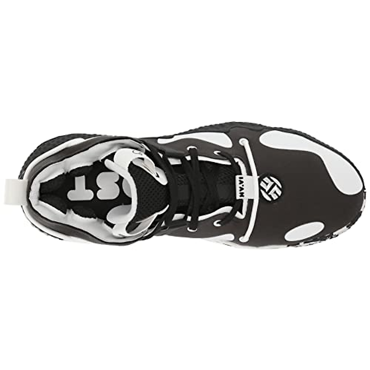 adidas Unisex Harden Vol. 6 Basketball Shoe, Black/Black/White, 11 US Men