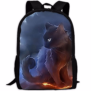 Aeoiba Cat School Rucksack College Bookbag Unisex Travel Backpack Laptop Bag