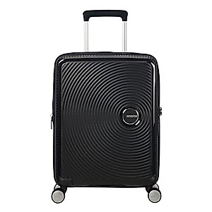 American Tourister Unisex Adult's S 41 L, Black (Bass Black), Small (55 cm-41 Litre)