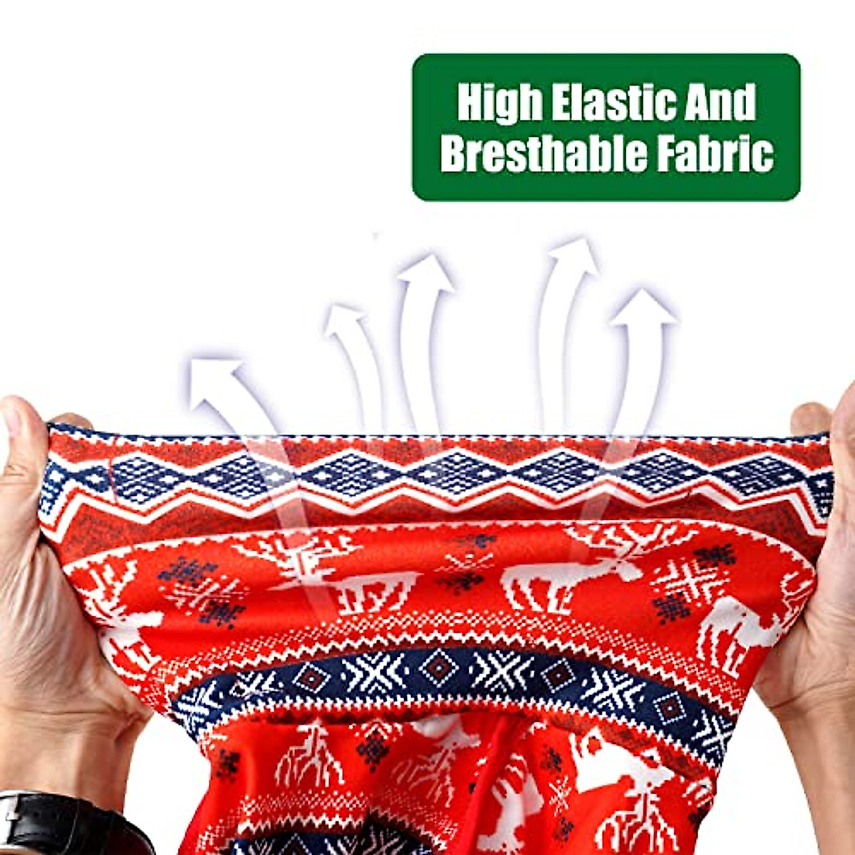 Dog Cold Weather Coats, Dog Sweaters with Leash Hole for Small Medium Large Dogs, Bowite Soft Warm Stretchy Dog Winter Jacket Girl Boy for Cold Weather, Dog Pullover Sweater Vest (Christmas,S)