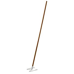 Rubbermaid Commercial FGU110000000 Wedge Mop Wood Handle with Metal Frame