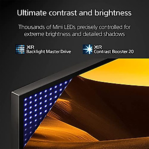 Sony XR85X95L BRAVIA XR 85 inch Class X95L Mini LED 4K HDR Google TV Bundle with Premiere Movies Streaming + 37-100 Inch TV Wall Mount + 6-Outlet Surge Adapter + 2X 6FT 4K HDMI 2.0 Cable (2023 Model)