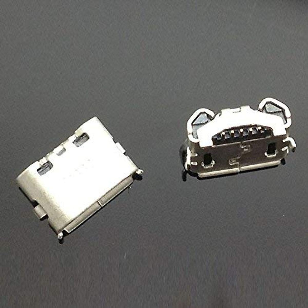 2 PCS USB Data Charging Port Socket Connector for Sony PS4 Controller