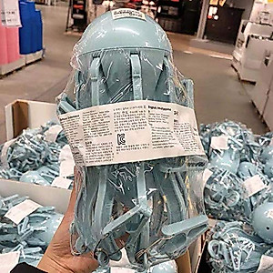 DODXIAOBEUL PRESSA 8-Claw Octopus Hanging Dryer 16 Clothes pegs, Easy to fold and Place -Turquoise