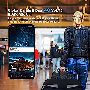 UMIDIGI Z2 Special Edition- 4GB RAM+64GB ROM Unlocked Cell Phone - 6.2" FullView Display（19:9 Ratio - Dual Sim 4G Volte Unlocked Smartphone -16MP+8MP Dual Camera - 3850mAh Battery(Fantastic)