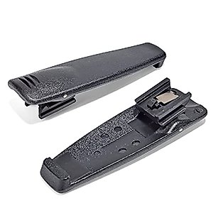 RLN6307/ RLN6307A Belt Clip for Motorola CP110 RDU2020 RDU2080D RDU4100 RDU4160D RDV2020 RDV5100 EP150 Portable Two Way Radio Clip Replacement (2Pack)